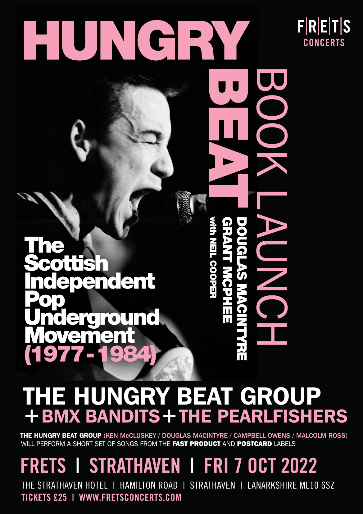 FRETS – this Friday/ The Pearlfishers, BMX Bandits, The Hungry Beat ...