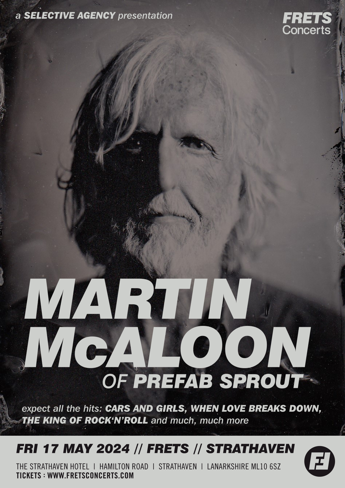 Martin McAloon – Friday 17th May – TICKETS ON SALE – Fretsconcerts.com