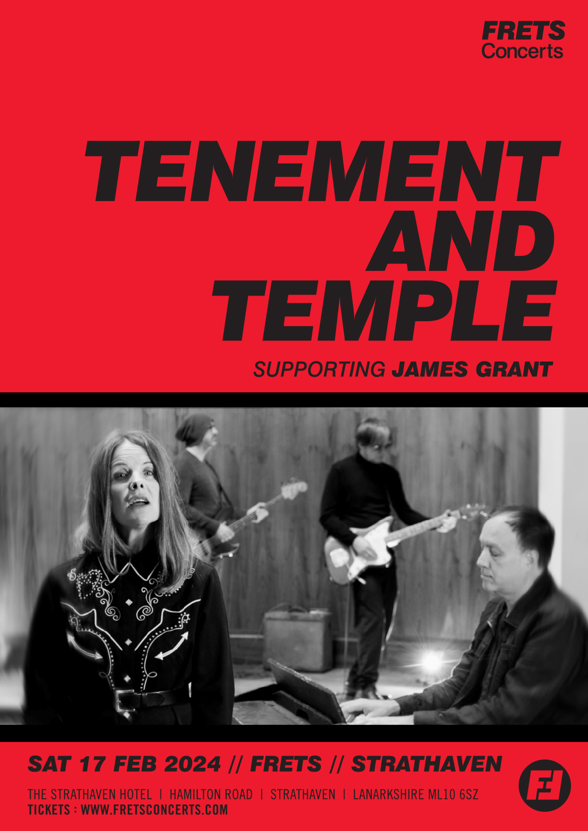 Tenement and Temple – special guests of James Grant – Fretsconcerts.com