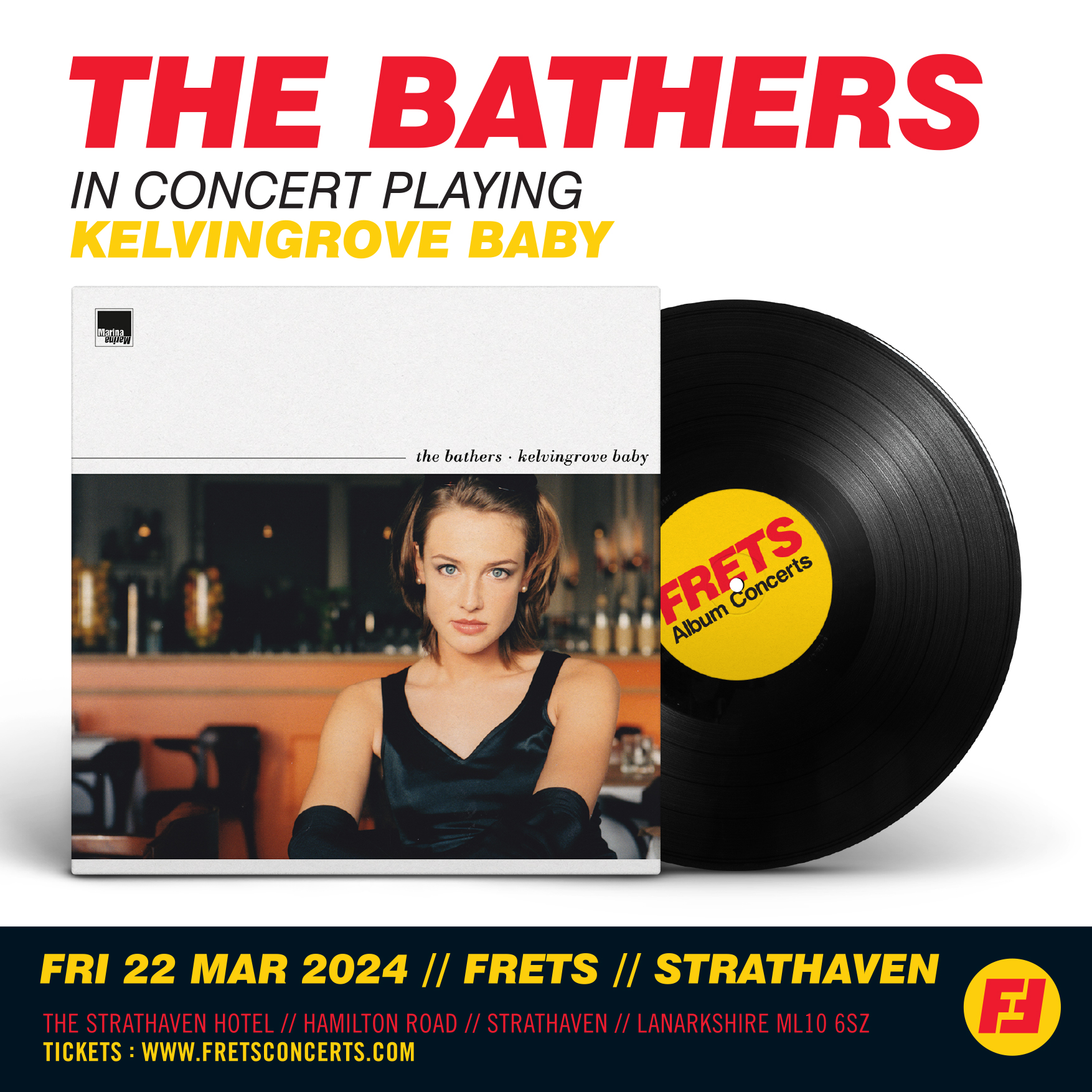 THE BATHERS / Kelvingrove Baby – stage times etc – Fretsconcerts.com