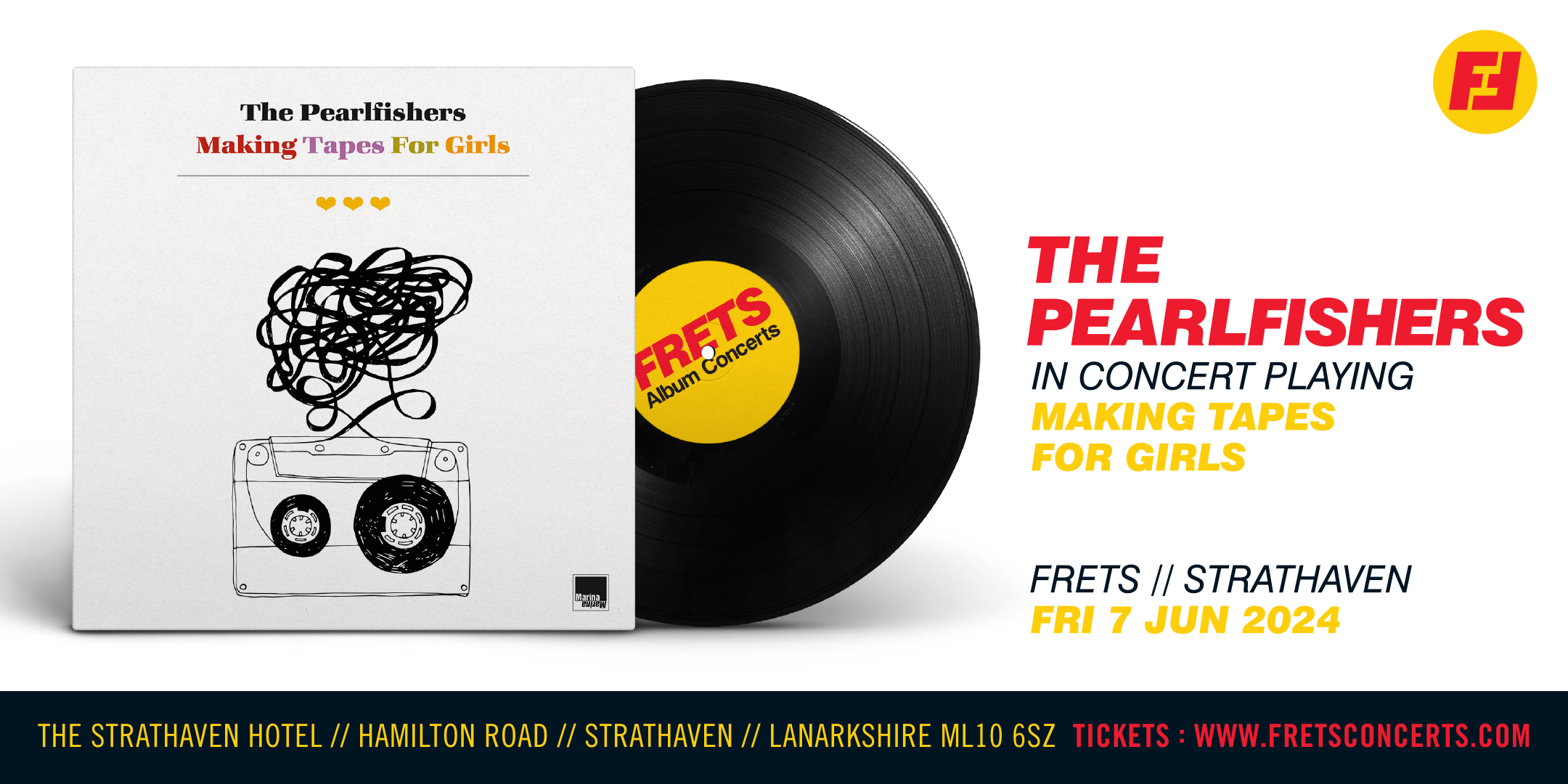 The Pearlfishers – Making Tapes For Girls video – Fretsconcerts.com