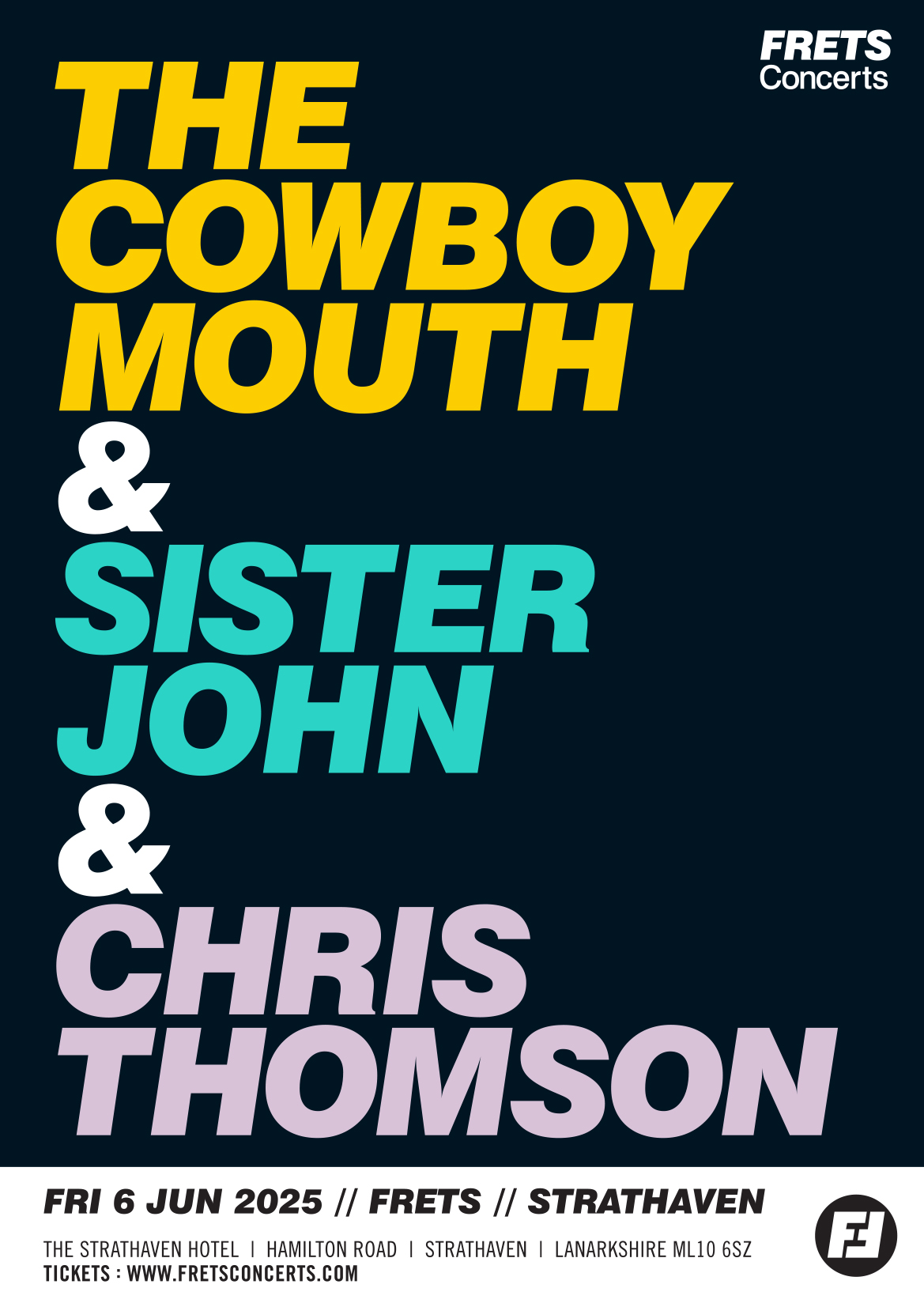 FRETS – Friday 6th June – Info – Fretsconcerts.com